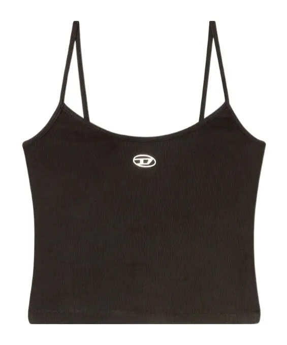 DIESEL® T-hupy" Logo Strappy Top