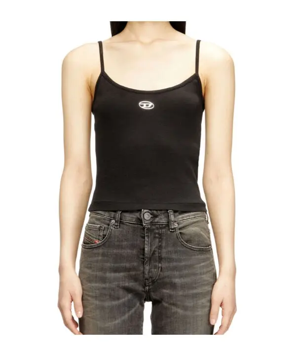DIESEL® T-hupy" Logo Strappy Top