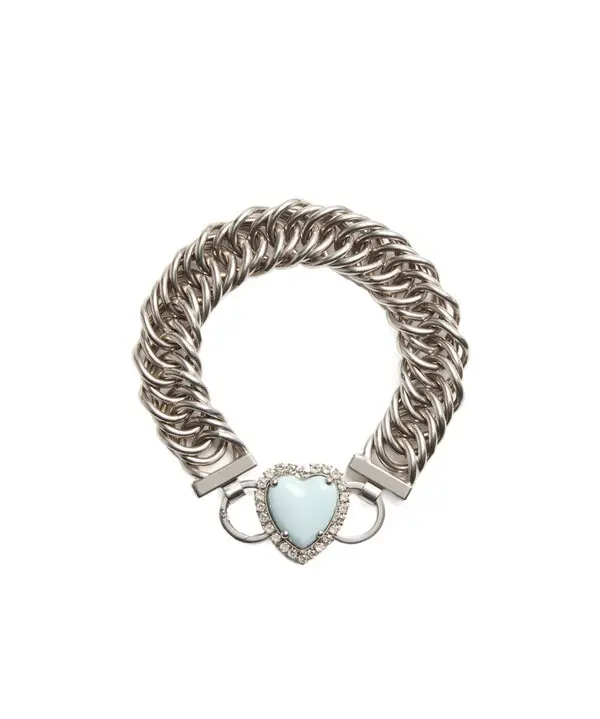 Valentino Garavani Coeur Hyperbole Collar - Gray