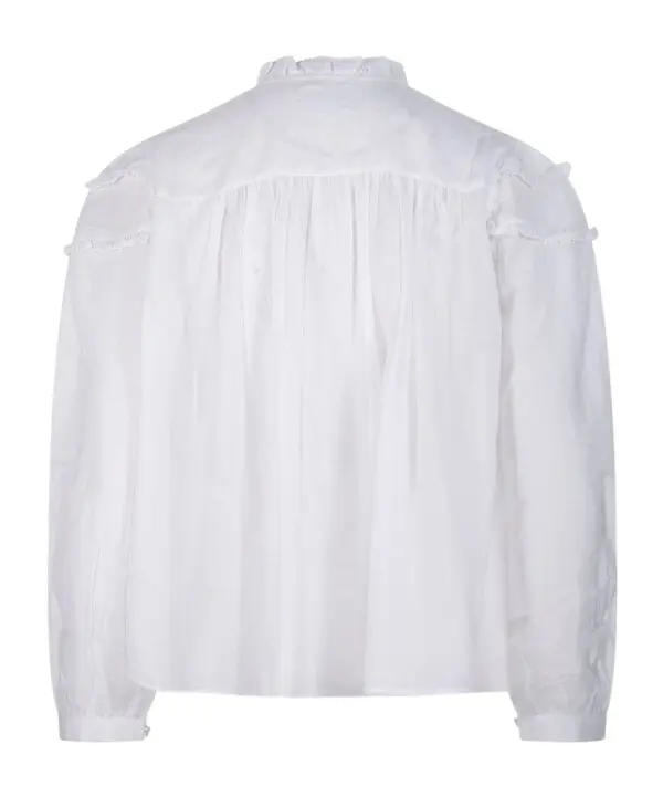 Isabel Marant Étoile Christa Pleated Collar Shirt - No