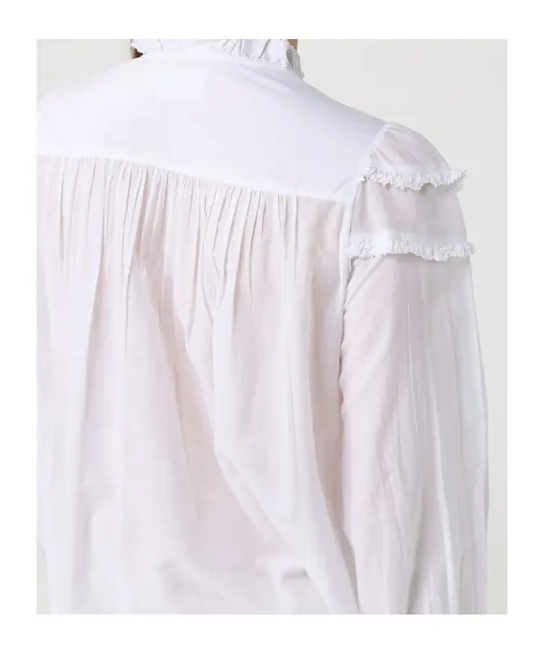 Isabel Marant Étoile Christa Pleated Collar Shirt - No