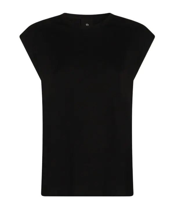 THOM KROM Cap Sleeve Top