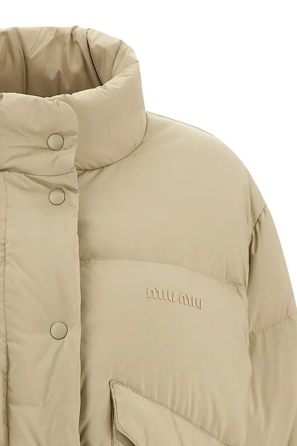 Miu Miu High-neck Down Jacket