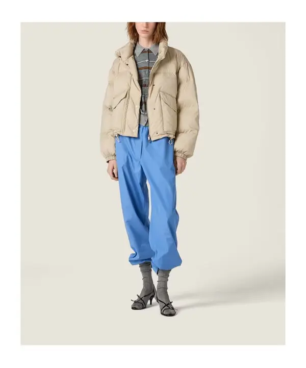 Miu Miu High-neck Down Jacket