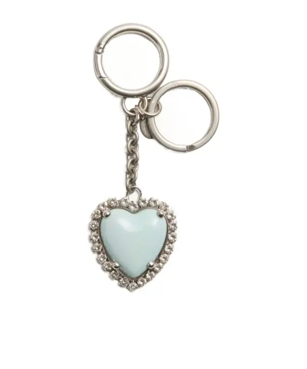 Valentino Garavani Coeur Hyperbole Bag Charm With Keychain - Multicolor