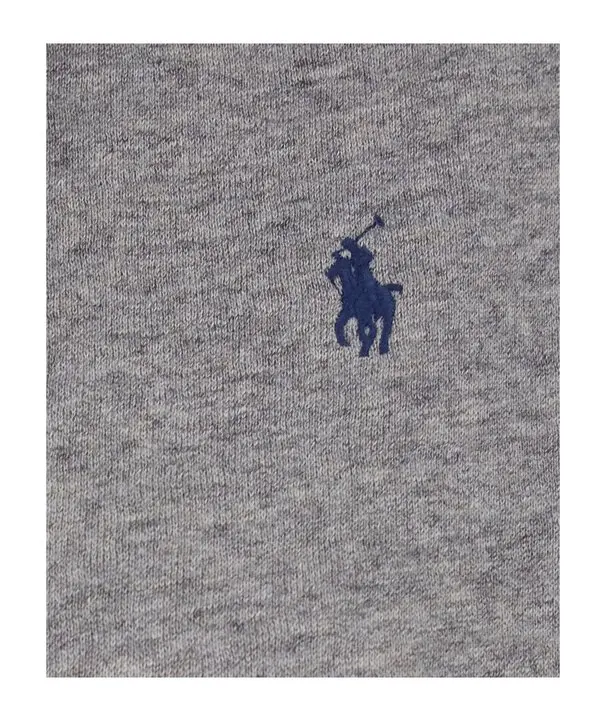 Polo Ralph Lauren Zip-up Drawstring Hoodie - Grey