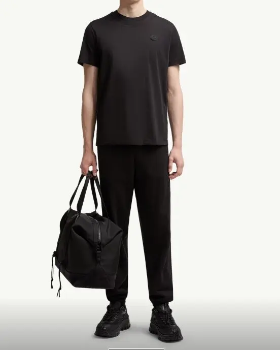 Moncler Logo Patch Crewneck T-shirt