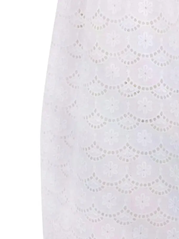 META CAMPANIA COLLECTIVE Lace Embroidered Shorts