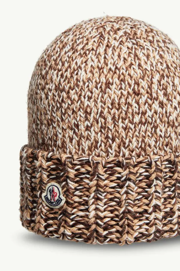 Moncler Moulin Wool Blend Beanie