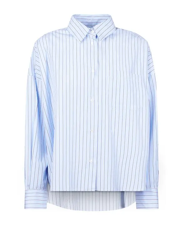Max Mara Aureo Striped Button-up Shirt - No