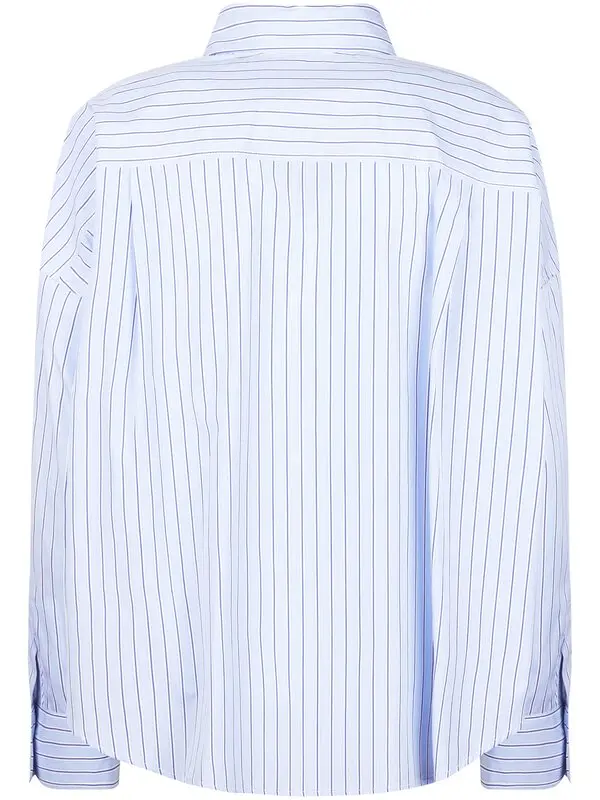 Max Mara Aureo Striped Button-up Shirt