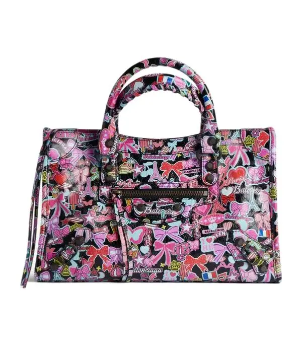 Balenciaga Small Le City Bag - Black/multicolor