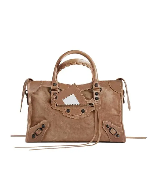 Balenciaga Le City Small Bag - Biscuit