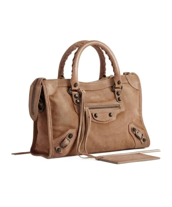 Balenciaga Le City Small Bag - Biscuit