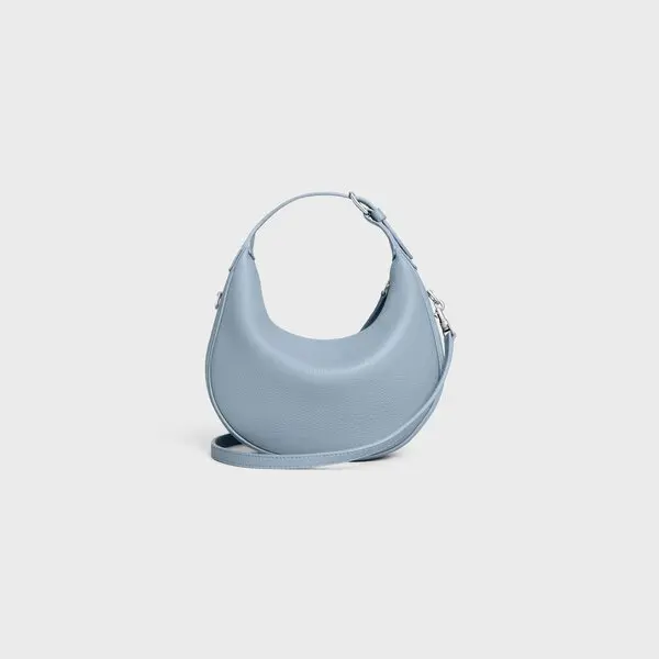 Celine Teen Lulu Grained Calfskin Shoulder Bag - Blue