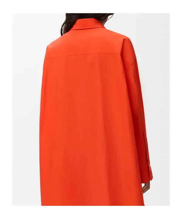 Loewe Long Sleeve Shirt With Embroidered Chest Detail
