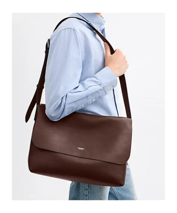 COACH Ludlow Leather Messenger Bag
