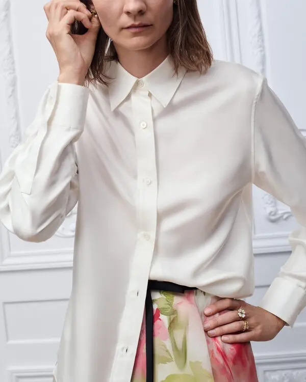 Dior Embroidered Signature Blouse
