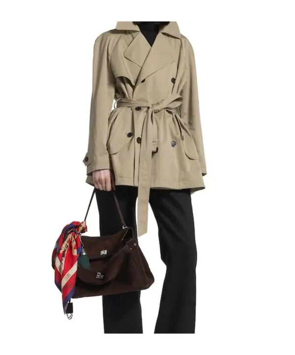 Balenciaga Cocoon Short Trench
