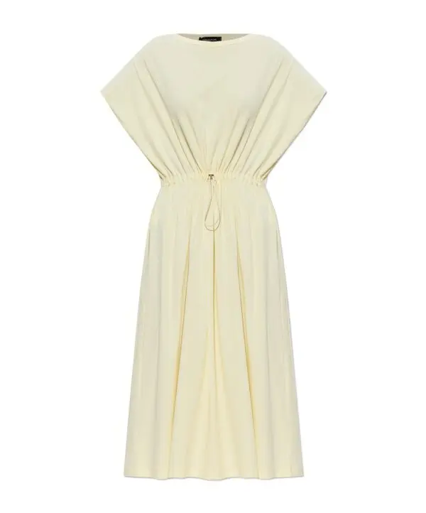 Fabiana Filippi Drawstring Waist Midi Dress
