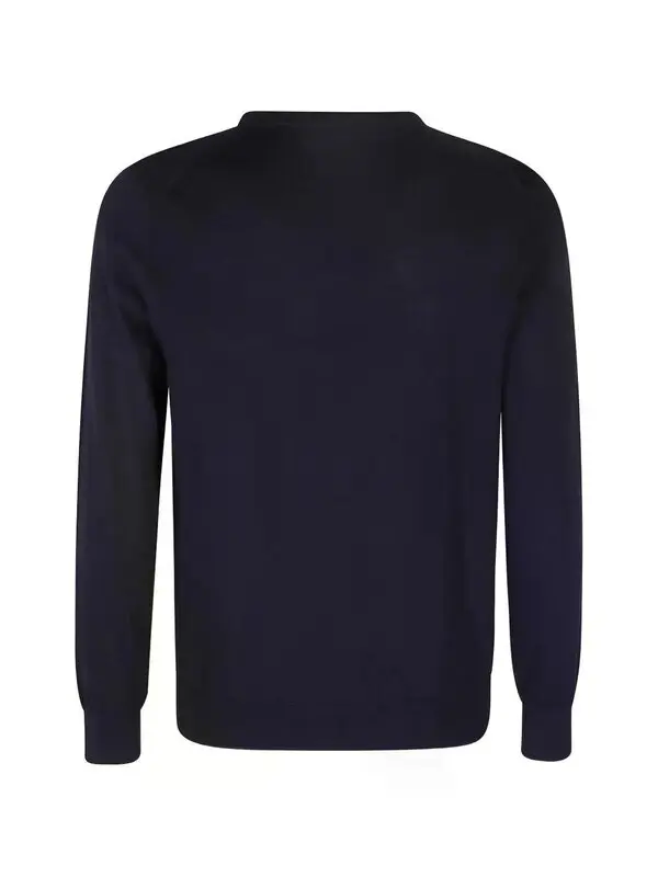 KANGRA Fine-knit Crew-neck Sweater