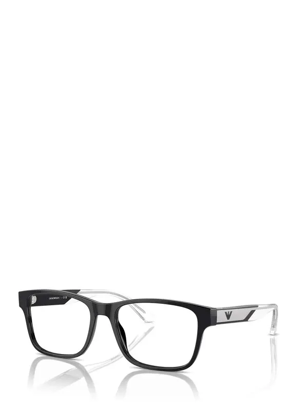 Emporio Armani Full Frame Eyeglasses - Black