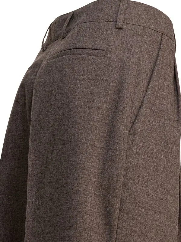 Soeur Watson Wide-leg Trousers - Brown