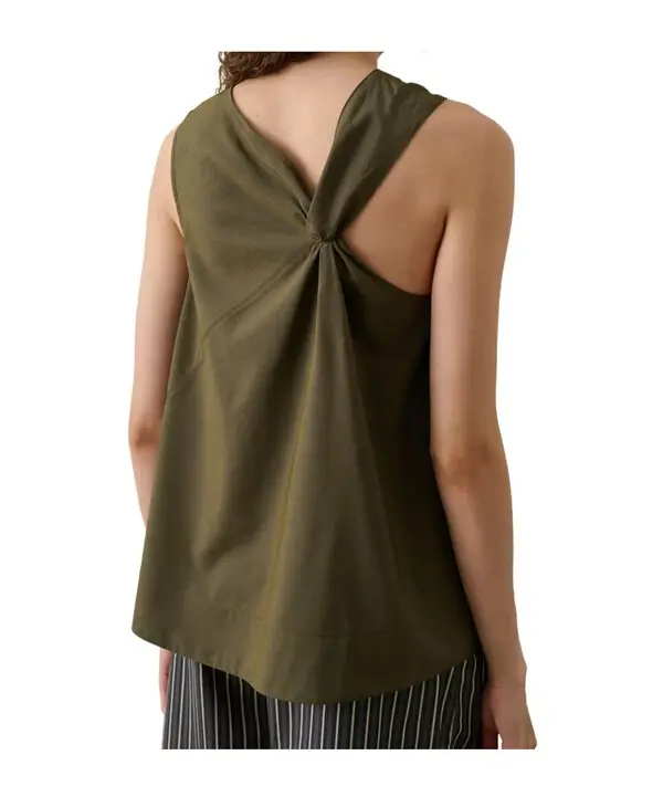 Soeur Asymmetrical Top With Front Bow Detail