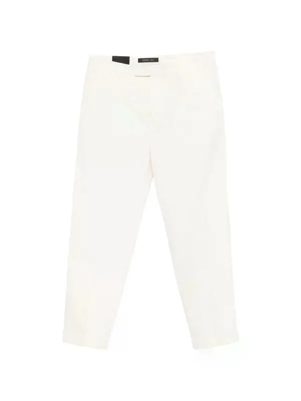 MICHAEL COAL Belt-loop Pocket Trousers - Neutrals