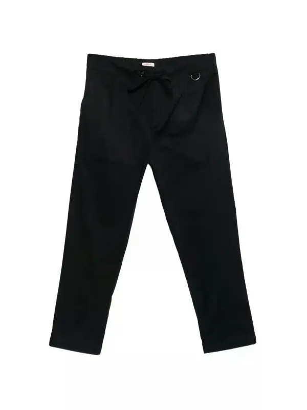 OFFICINA36 Drawstring Pocket Trousers - Black