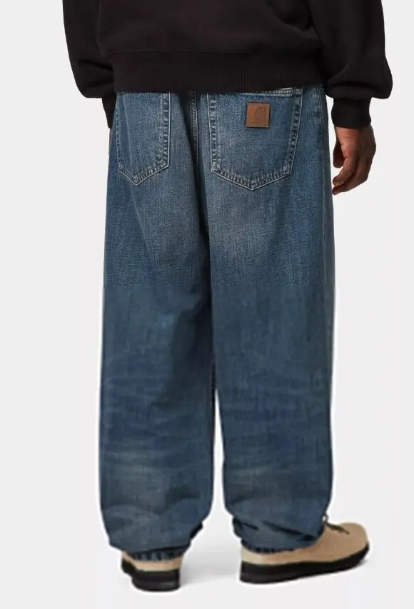 Carhartt Work In Progress Aaron Wide-leg Jeans - Gray