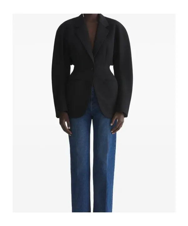 MUGLER Single-breasted Cinched Blazer