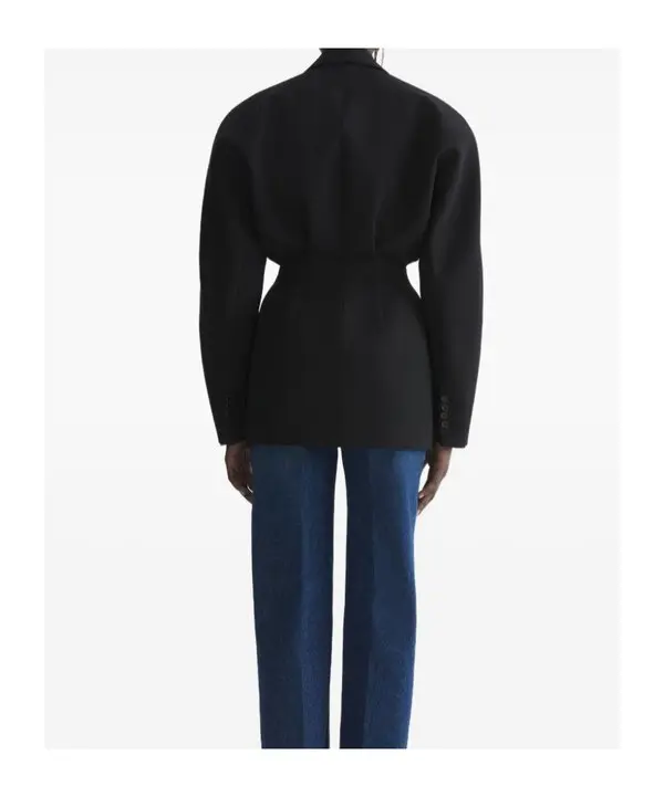 MUGLER Single-breasted Cinched Blazer