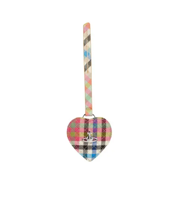 VIVIENNE WESTWOOD Logo Plaque Keychain - Multi-color