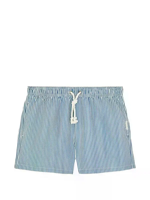 GASSA D AMANTE Striped Swim Shorts