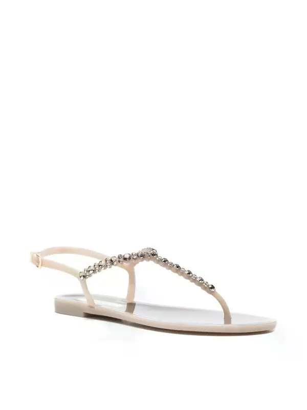 Menghi Crystal Embellished Sandals