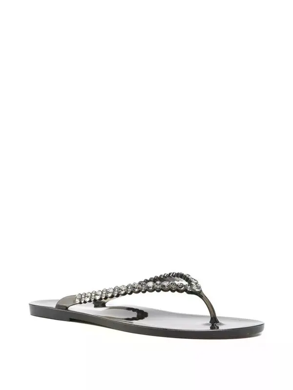 Menghi Crystal Embellished Sandals