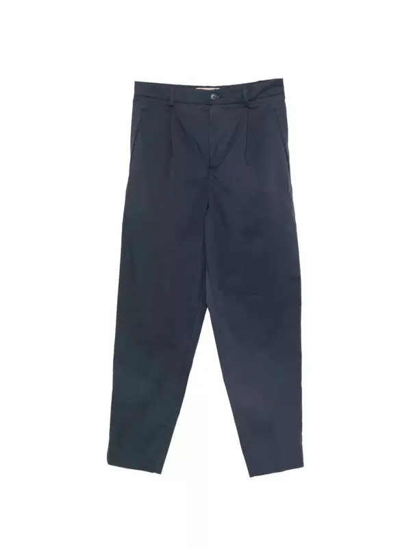 BONHEUR Navy Pleated Trousers