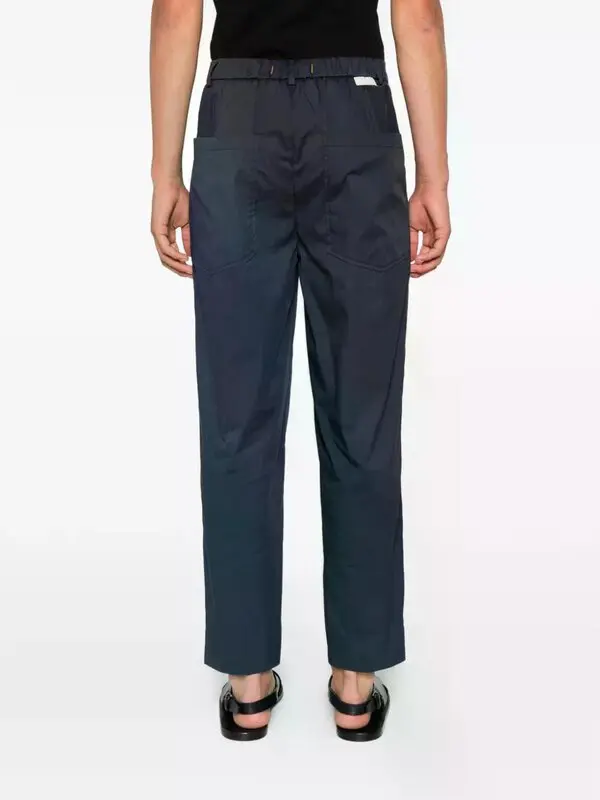 BONHEUR Navy Pleated Trousers