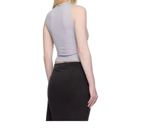 Ottolinger Grey Hollow-out Vest - Black