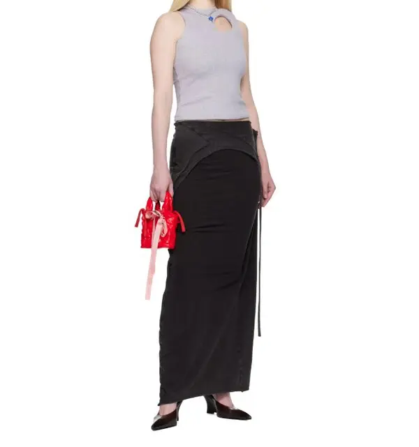 Ottolinger Grey Hollow-out Vest - Black