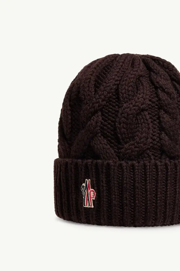 Moncler Logo Patch Beanie