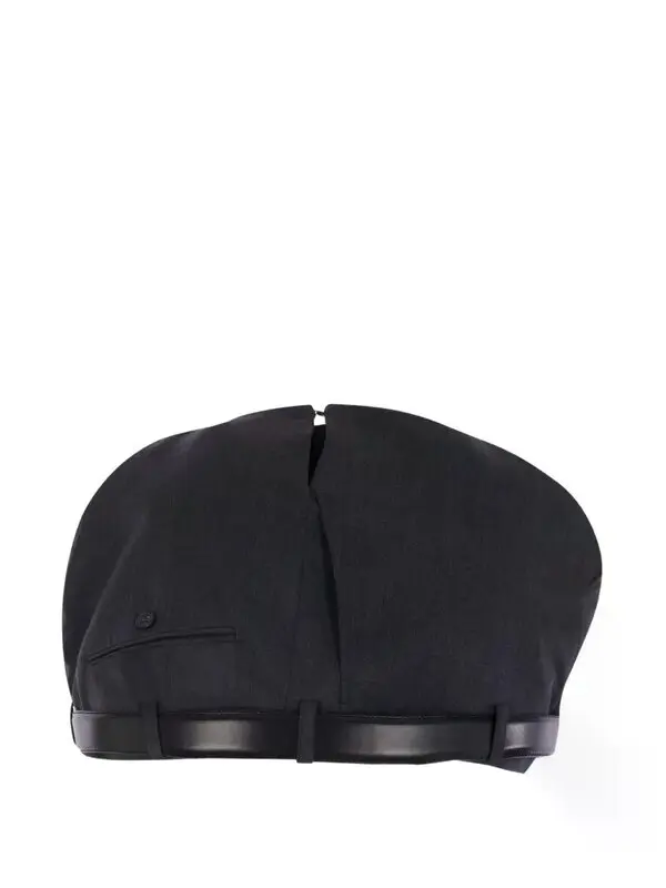 HODAKOVA Belted Boat-neck Bolero Jacket
