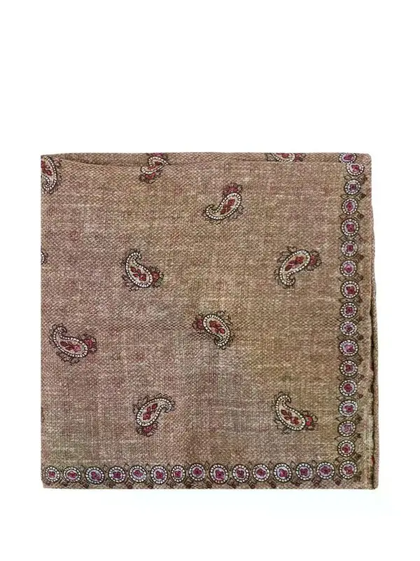 Brunello Cucinelli Paisley-print Square Scarf