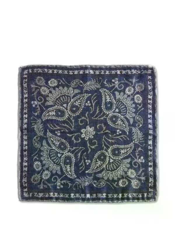 Brunello Cucinelli Paisley-print Square Scarf