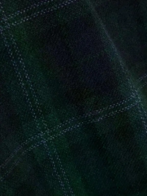 Brunello Cucinelli Plaid-check Cashmere Scarf - Blue
