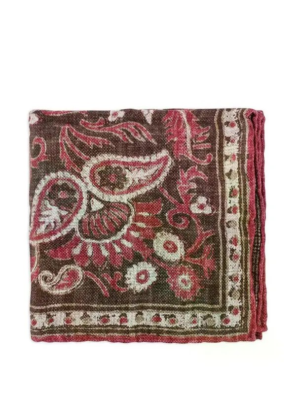 Brunello Cucinelli Paisley-print Square Scarf