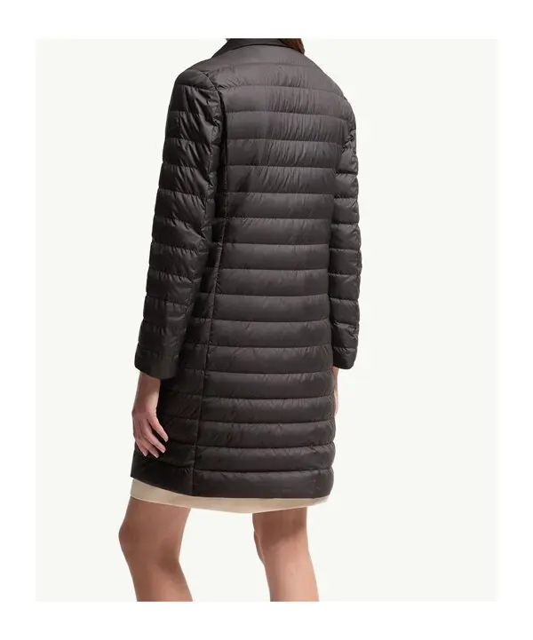 Moncler Jujulong Cotton Linen-trimmed Down Jacket