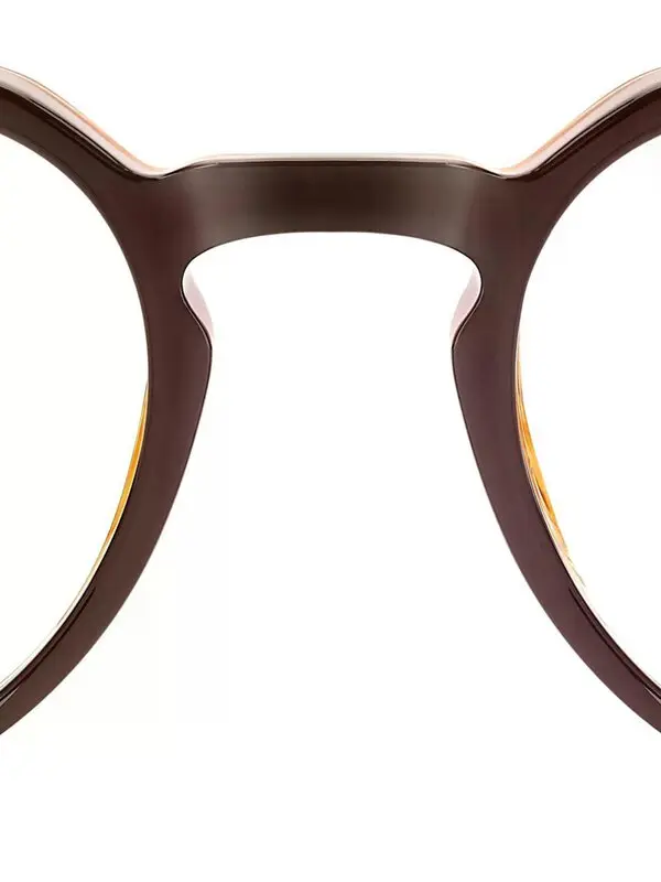 DB EYEWEAR BY DAVID BECKHAM Geometric Frame Eyeglasses By - Brown