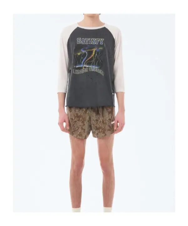 Satisfy Mothtech Graphic Baseball T-shirt